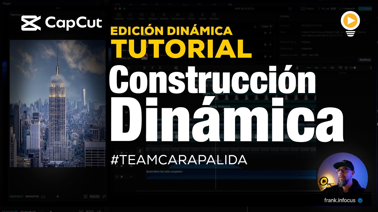 Tutorial Construccion Dinamica en Capcut - YouTube