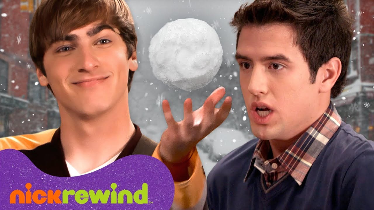 Big Time Rush Has A Snowball Fight! ️ | Full Scene | NickRewind - YouTube