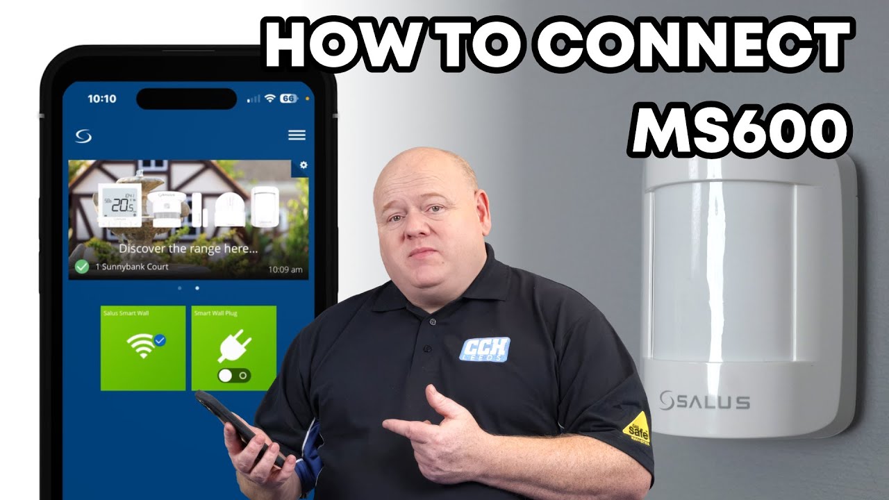 How To Connect Salus MS600 Smart Motion Sensor ( Smart Home ) - YouTube
