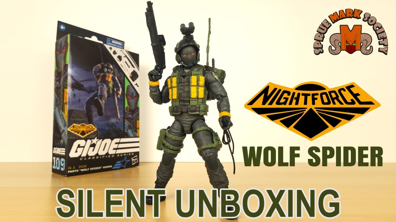 GI Joe Classified Series Night Force Wolf Spider Unboxing # ...
