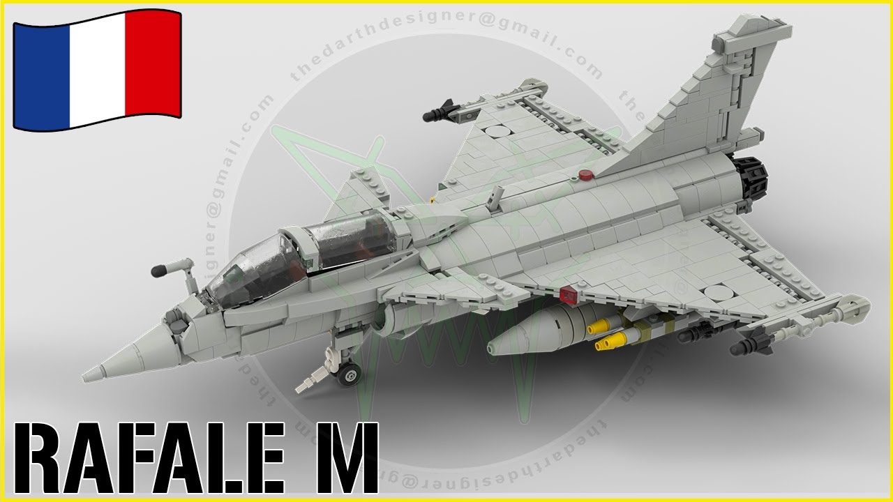 LEGO | Dassault Rafale M - 1/35 Scale - YouTube