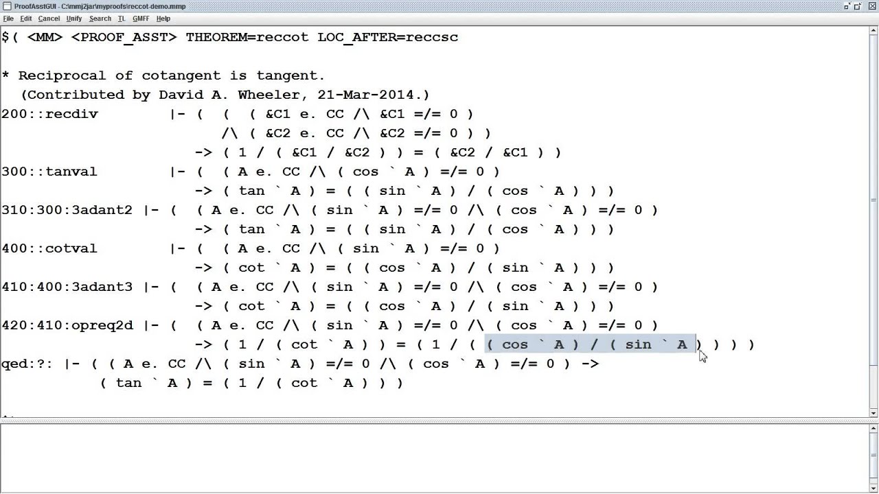 Introduction to Metamath and mmj2 - YouTube