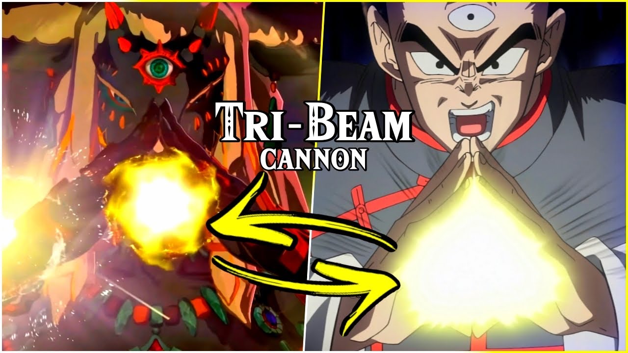 NO WAY! THEY PUT NEO TRI-BEAM CANNON FROM DRAGON BALL Z IN TOTK ...