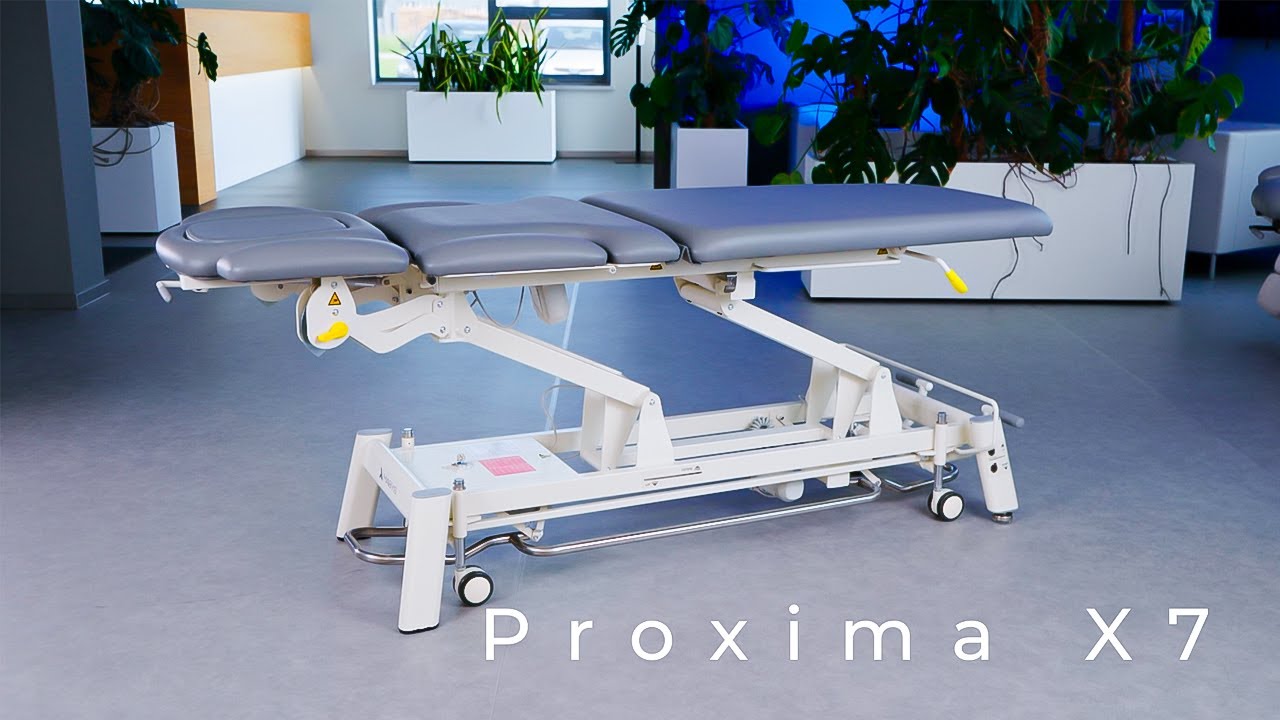 Multifunctional electric treatment table Proxima X7 - YouTube