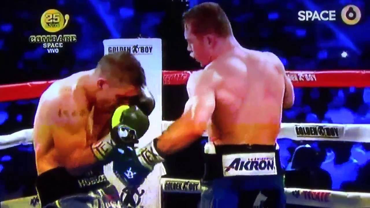 Canelo Alvarez VS Liam Smith pelea nocaut / fight knockout - YouTube