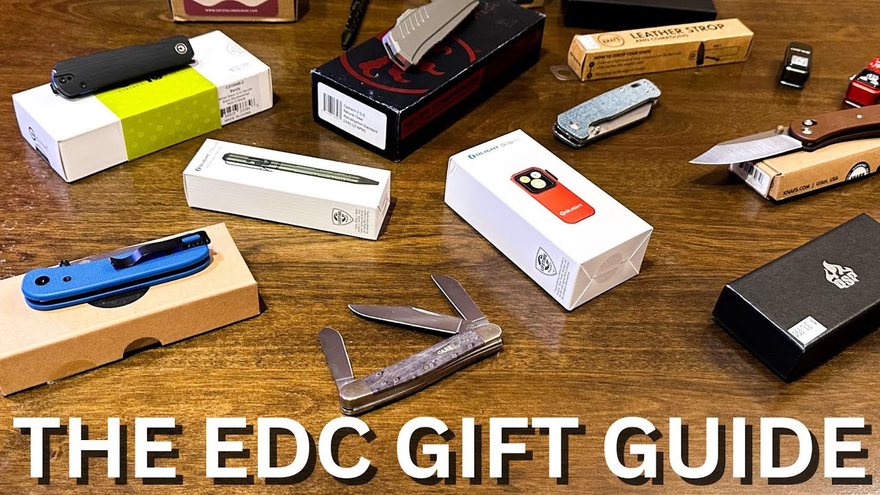 The Ultimate EDC Gift Guide for 2024. Knives Pens Flashlights and more ...