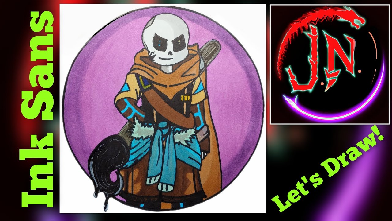 Ink Sans Undertale Alternate Universe / Undertale InkTale Sans FanArt ...