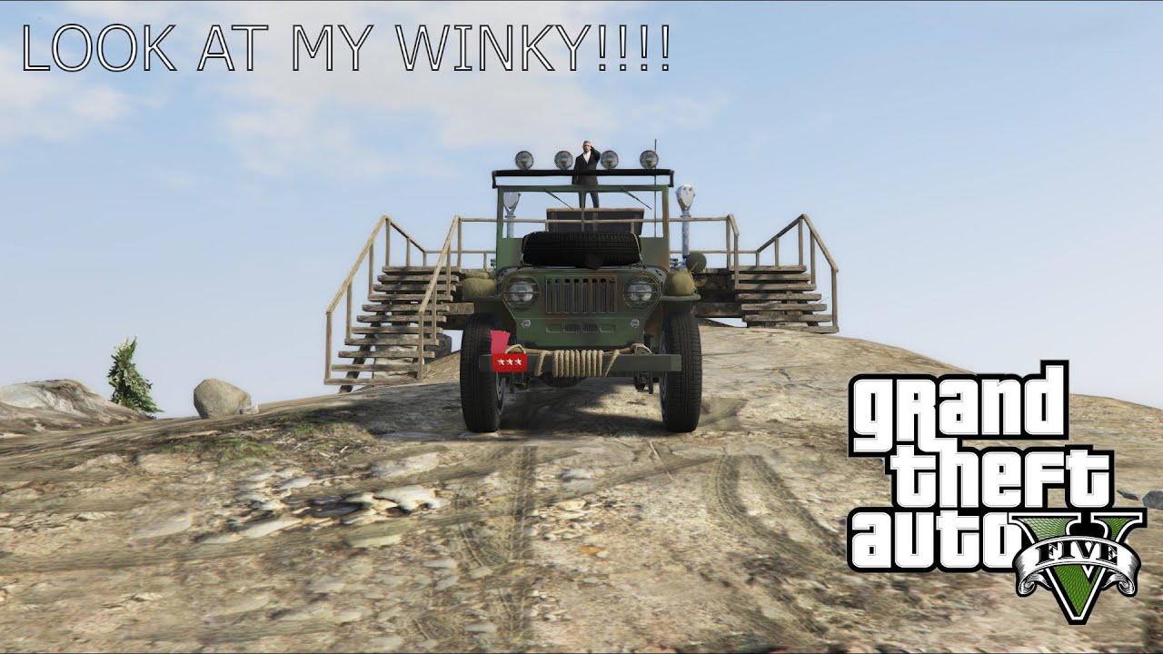 Look At My WINKY!! - GTA V Online - YouTube