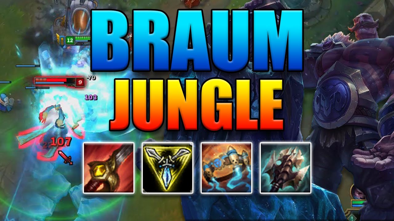 ATTACK SPEED BRAUM JUNGLE - League of Legends - YouTube