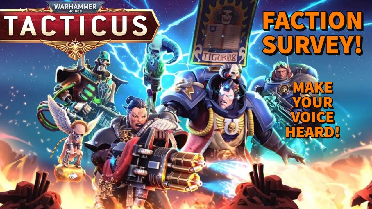 Warhammer 40k Tacticus Faction Survey + Speculation! - YouTube