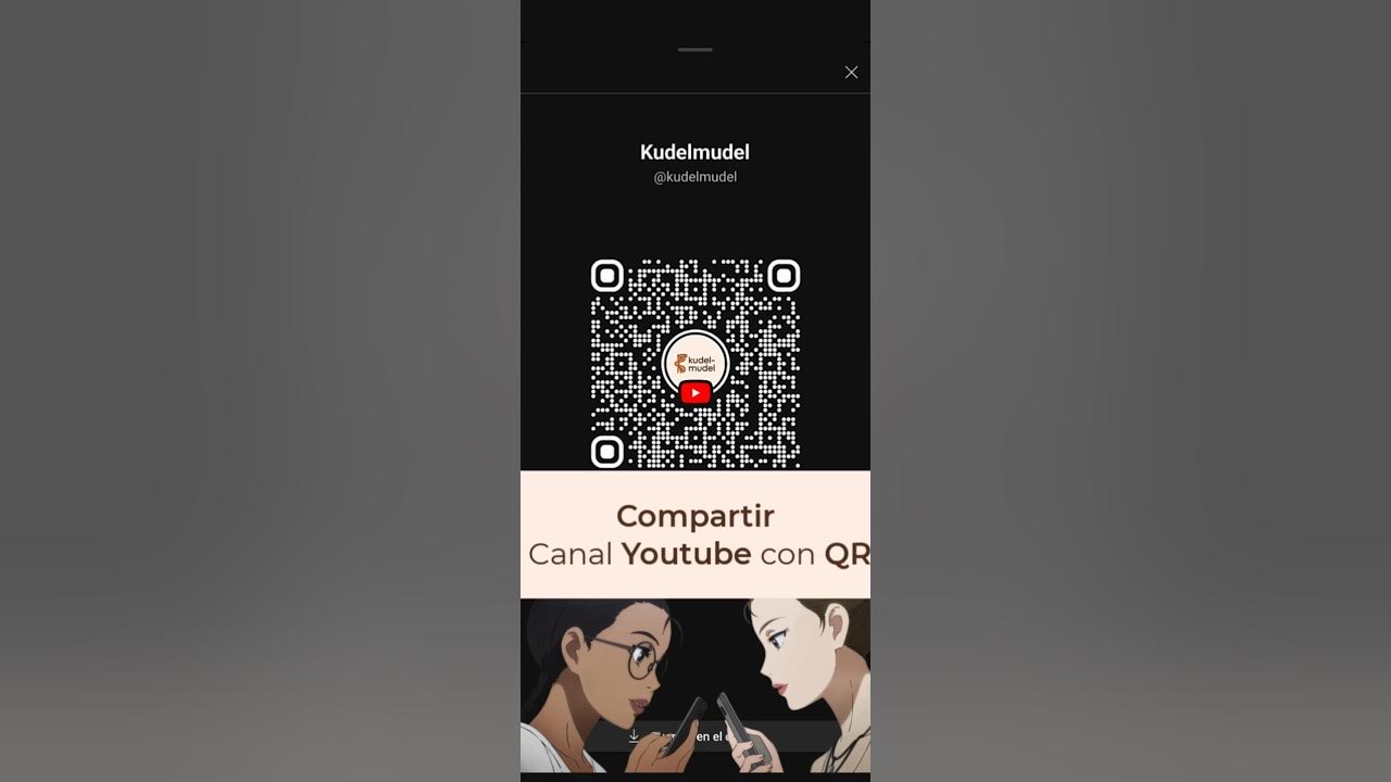 QR para compartir canal de Youtube #youtubecreator #youtubechannel #qrcode - YouTube