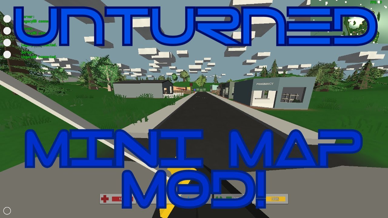 Unturned: Mini Map Mod - YouTube