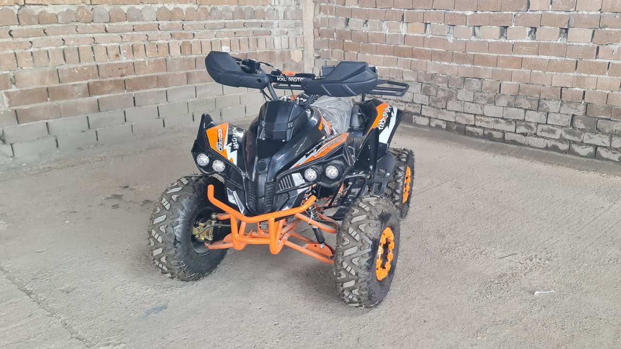 Atv Quad KXD PRO Germany 125cc 8 inch PRO model - YouTube