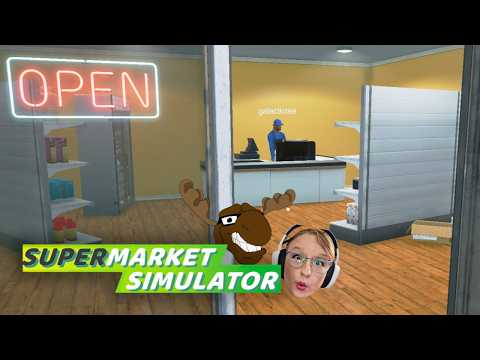 Running a friendly local supermarket with no drama w/ @galactictee | Supermarket Simulator