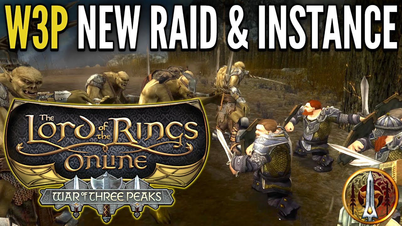 LOTRO Stream: New Raid & Instance - Bloody Threshold & Stair Battle ...