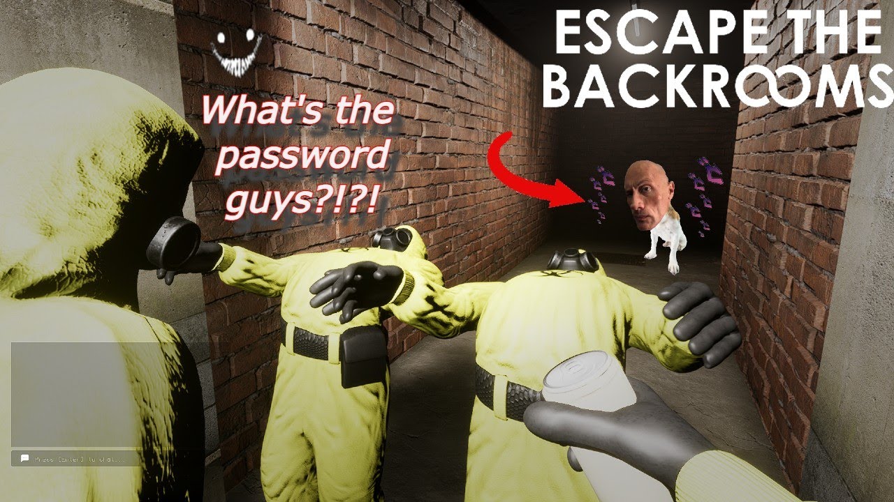 Escape the backrooms BUT 4 goobers goof around too much ~ Escape the ...