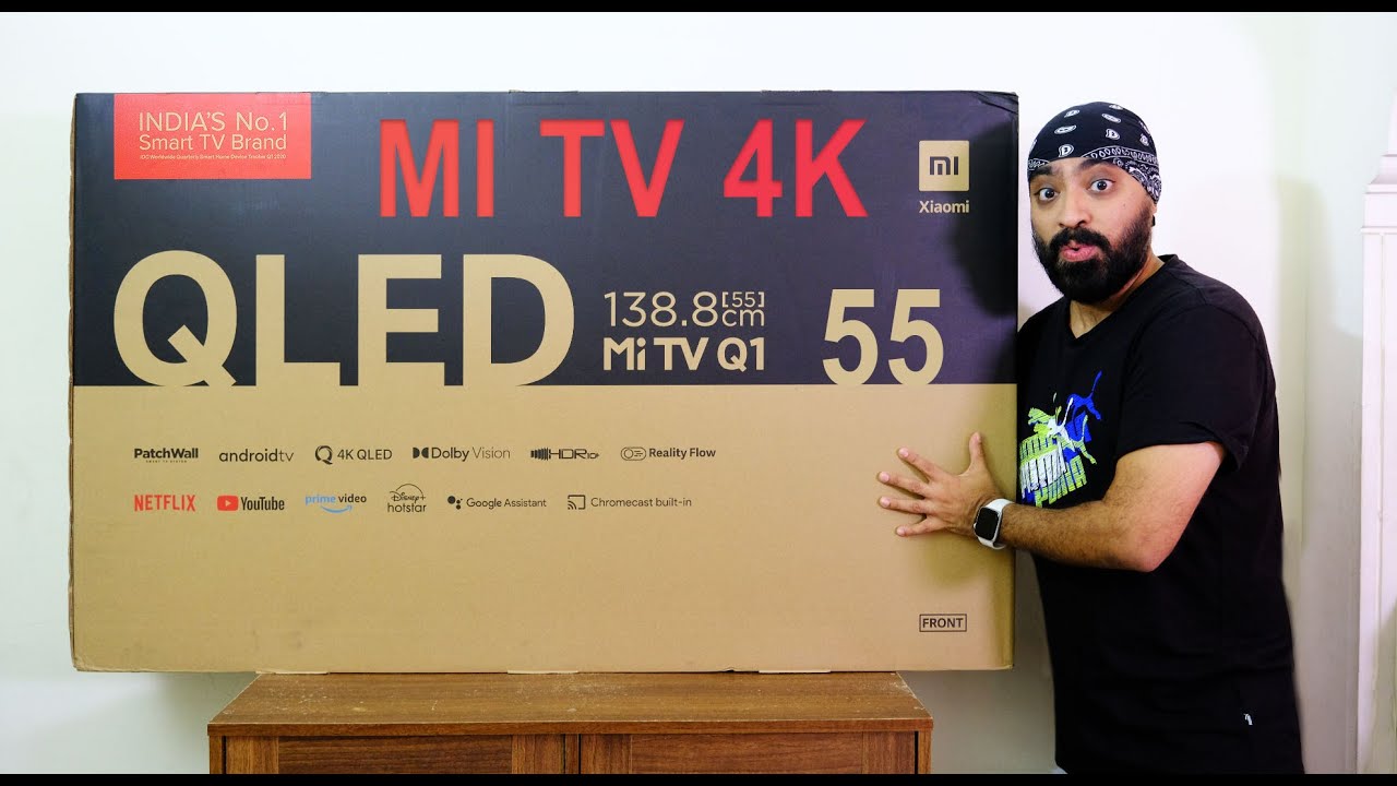 Mi QLED TV 4K 55 - Unboxing and Impressions - The Next-Gen Mi TV with ...