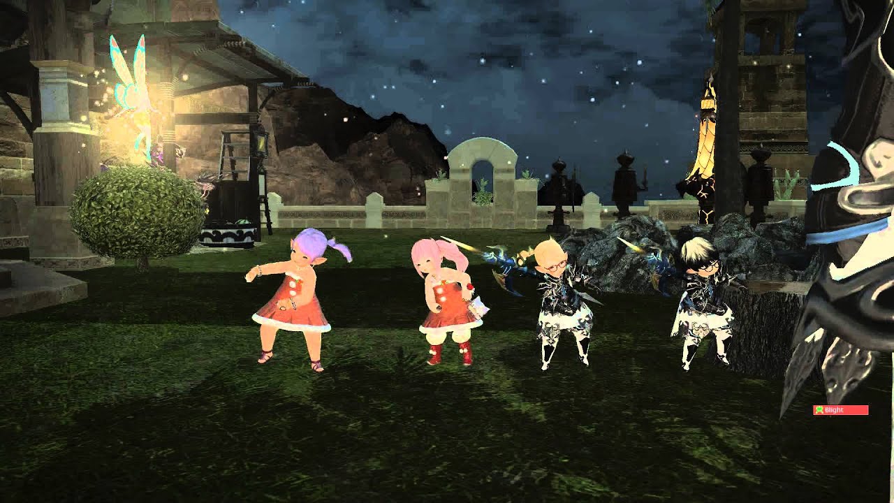 [FFXIV] Lalafell Manderville Dance - YouTube