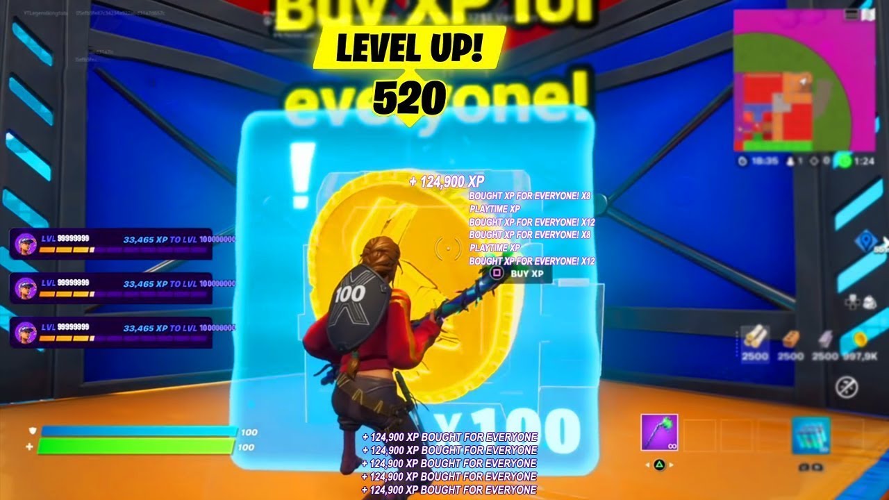 The BEST XP GLITCH IN CHAPTER 3 IN FORTNITE MAP CODE! (100,000 Per 1 ...