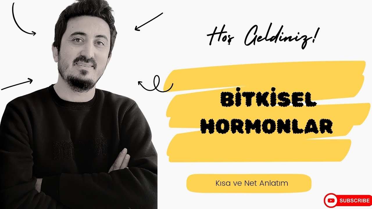 BİTKİ BİYOLOJİSİ [ Bitkisel Hormonlar ] 6.Bölüm - YouTube