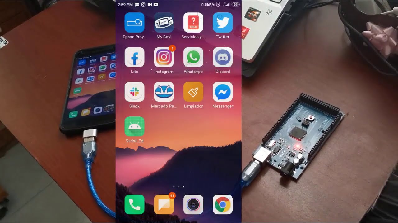 Comunicación serial USB Android - Arduino: Parte 3 - YouTube
