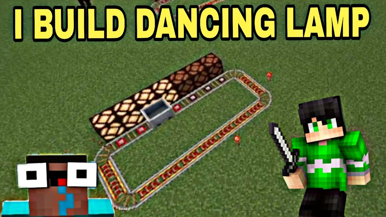 I BUILD DANCING LAMP 😁 In Minecraft ll SubhamKaGame ll #minecraft #farm ...