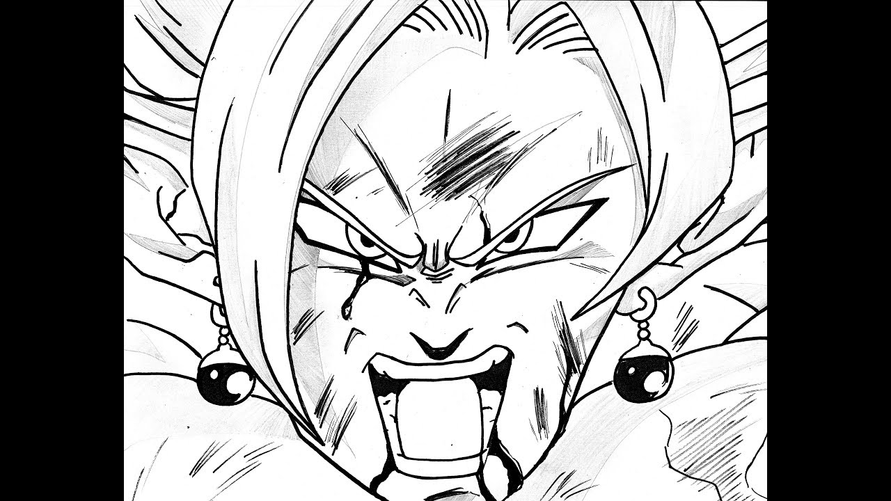 No.1204 HOW TO DRAW GATTAI ZAMASU 合体ザマス - YouTube