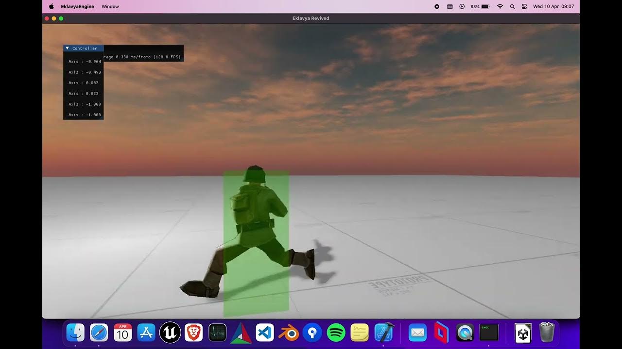 OpenGL : Third Person Locomotion - YouTube