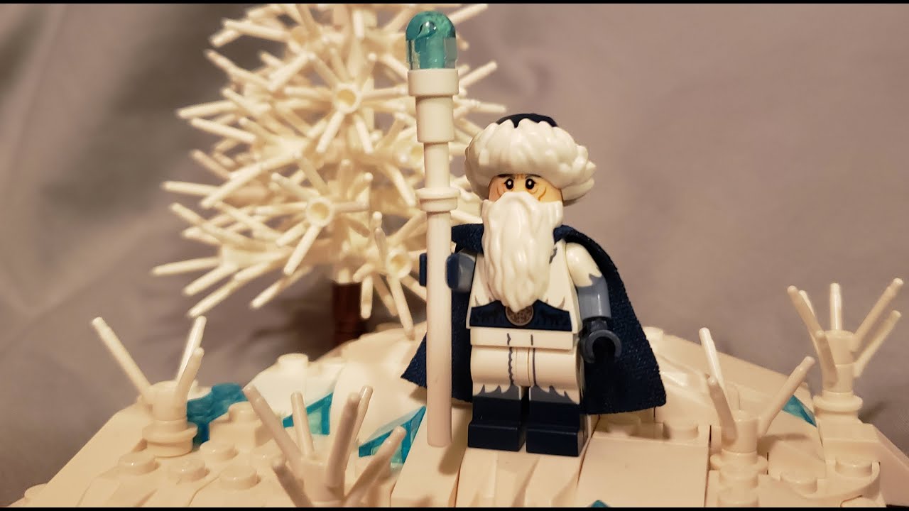 LEGO Old Man Winter Tutorial - YouTube