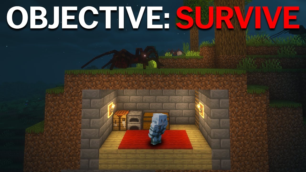 SURVIVING MINECRAFTS ARTHROPOD MOD - YouTube