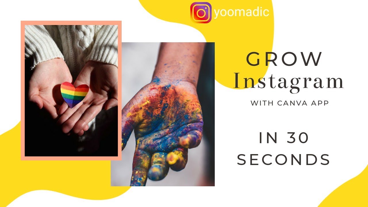 How to grow Instagram followers with Canva app| Best photo editing app ...