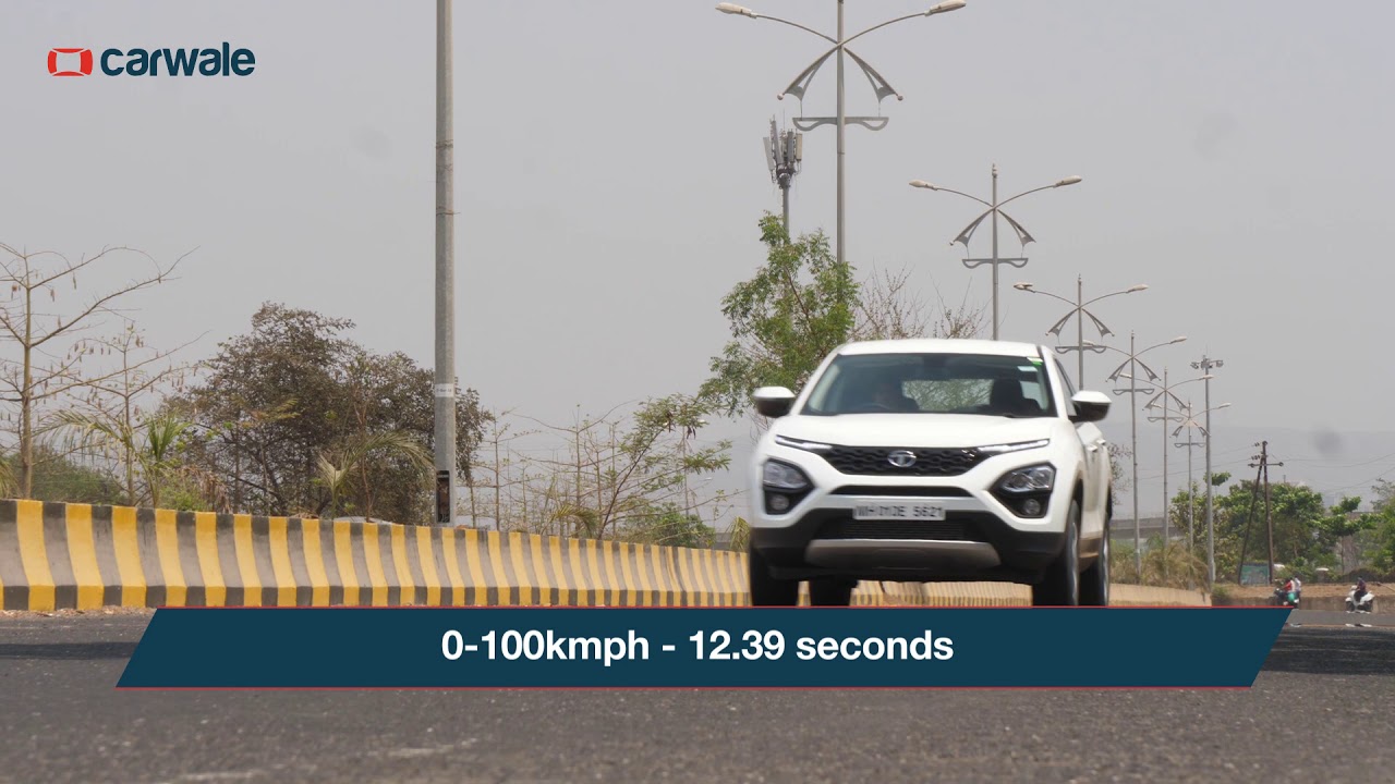 Tata Harrier All you need to know about its performance - CarWale
