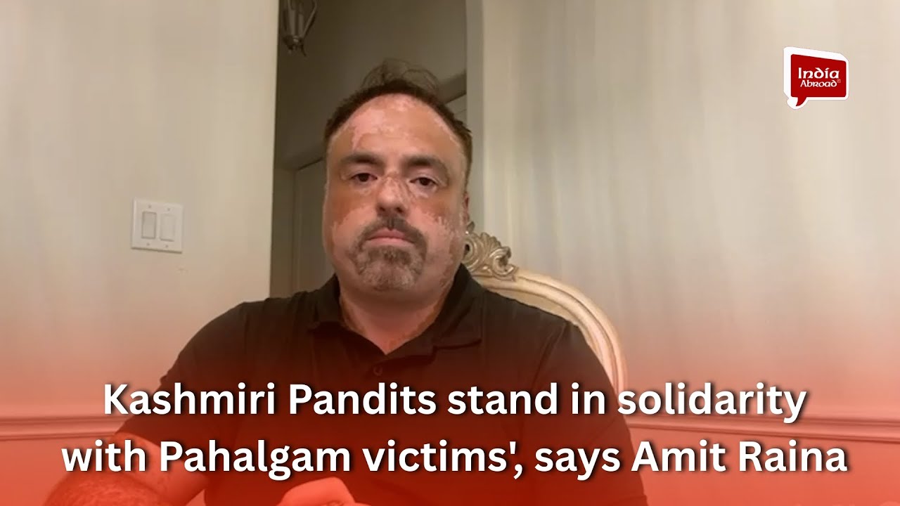 Kashmiri Pandits stand in solidarity with Pahalgam victims', says Amit Raina | India Abroad ...
