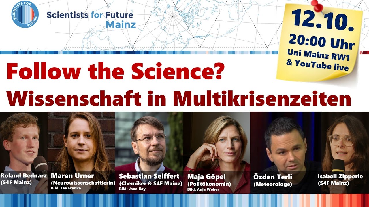 Follow the Science? Wissenschaft in Multikrisenzeiten - YouTube