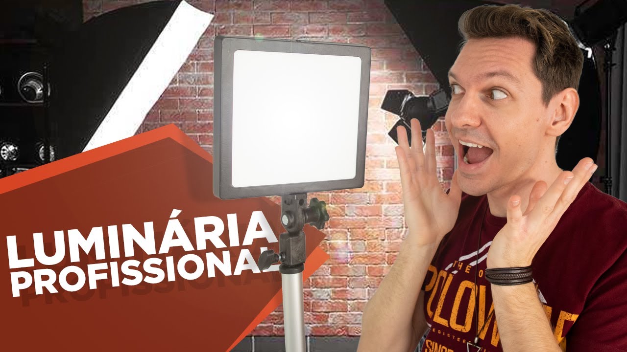 Como Fazer Uma LuminÁria Boa E Barata Para Os Seus VÍdeos Youtube