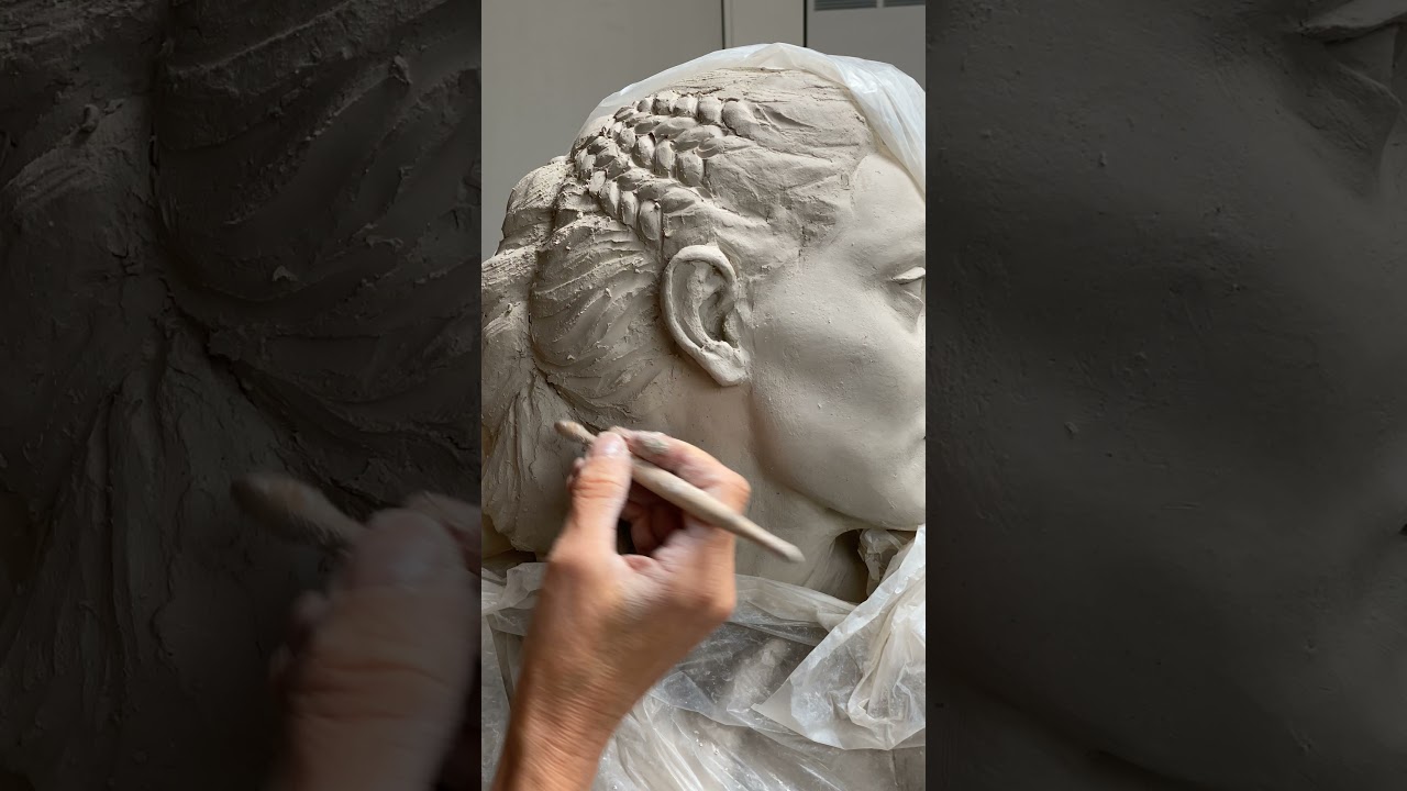 Braided Hair Sculpting Process - YouTube