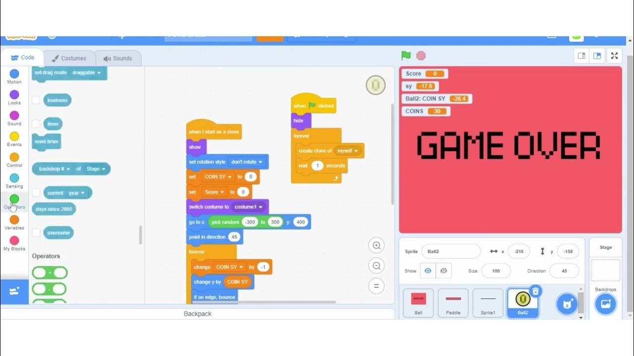 PONG GAME TUTORIAL EP3: COIN SYSTEM - YouTube