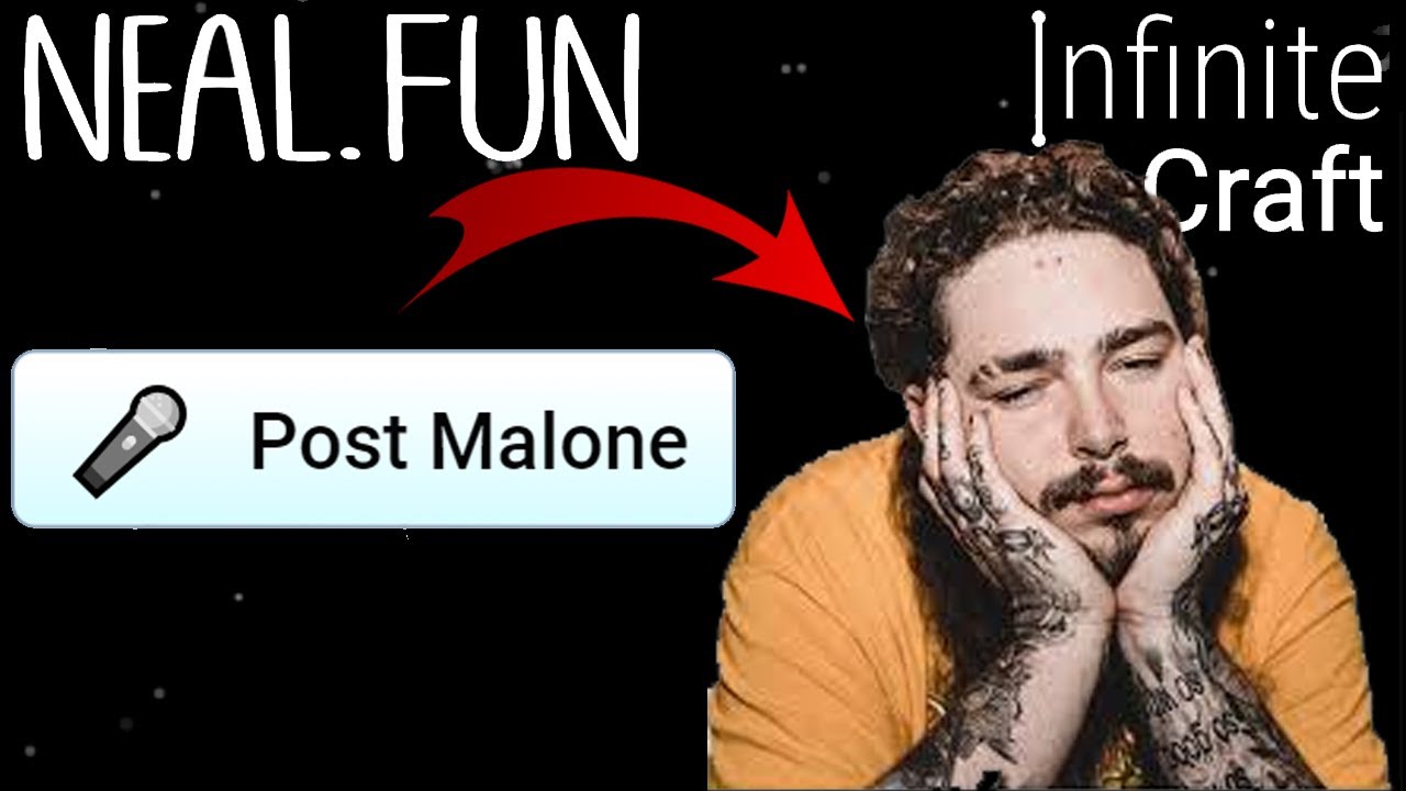 How to Make Post Malone in Infinite Craft | Get Post Malone in Infinite ...