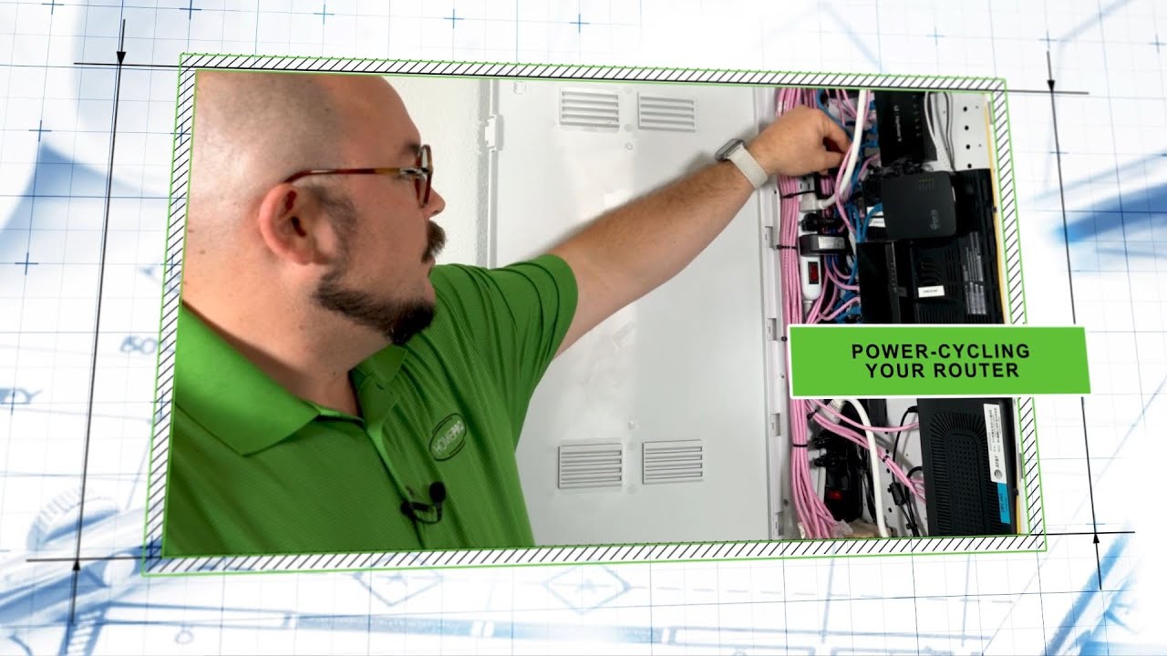 HomePro: Power Cycling The Router - YouTube