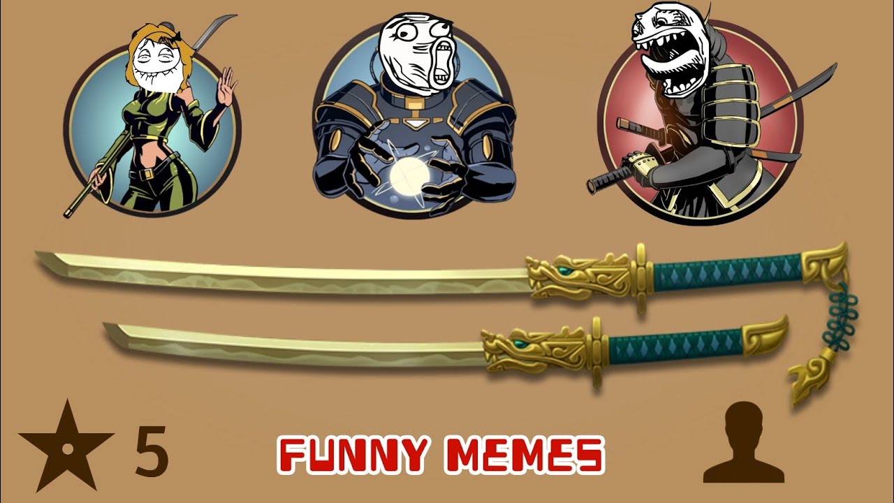 Shadow fight 2 - Funny memes -Shadow Vs iron -Official@MohaGames_ - YouTube