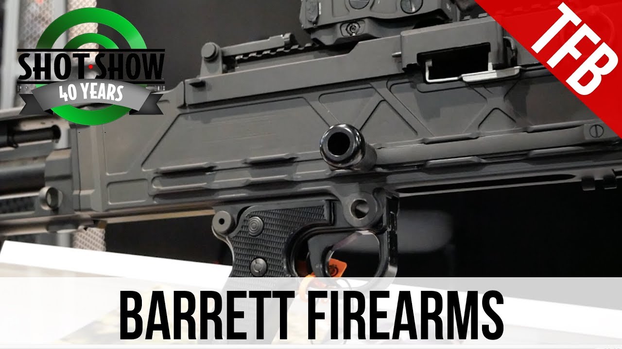 [SHOT 2018] Barrett Rifles in .224 Valkyrie and the 240 Lightweight ...