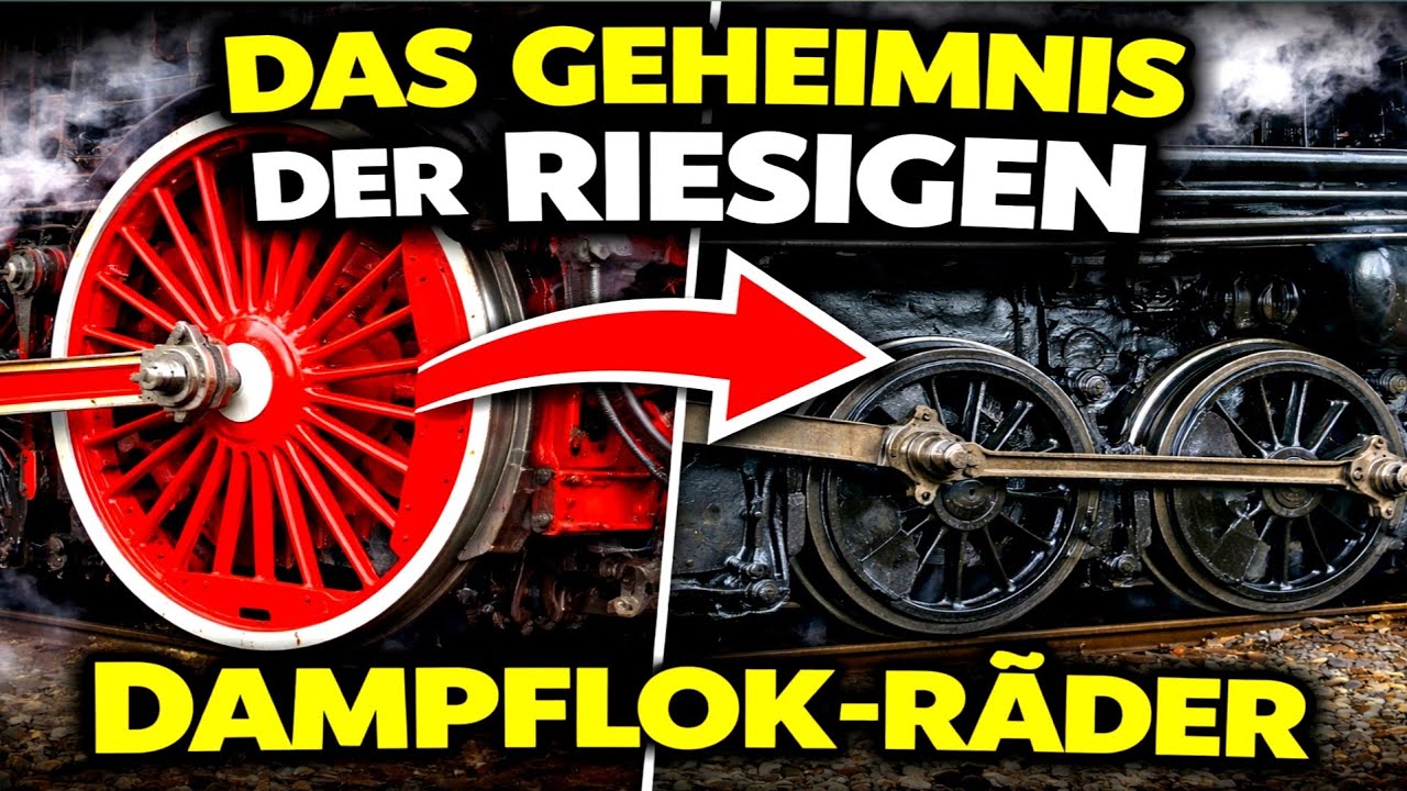 Das Geheimnis der riesigen Dampflok-Räder - YouTube