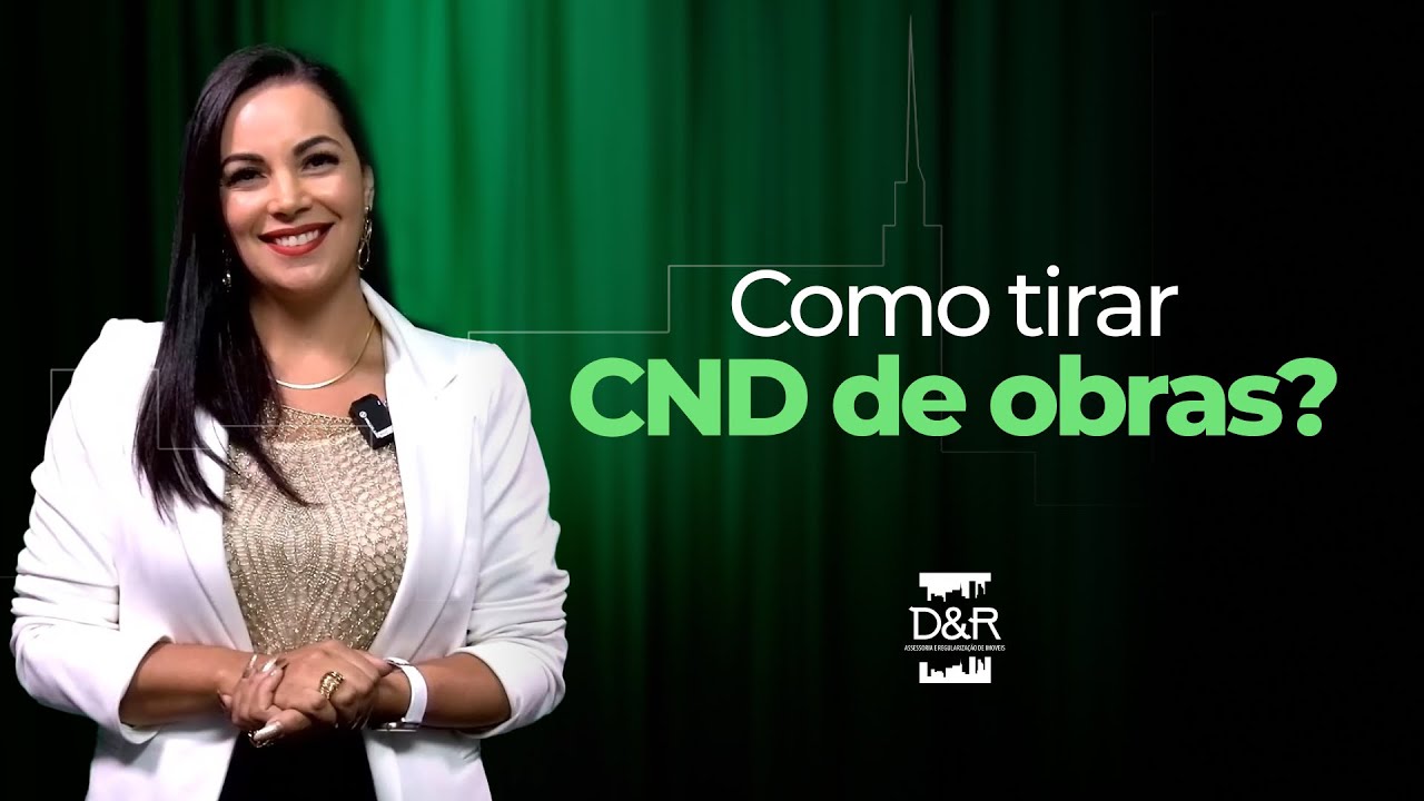 Como tirar uma CND de obras Online? - YouTube