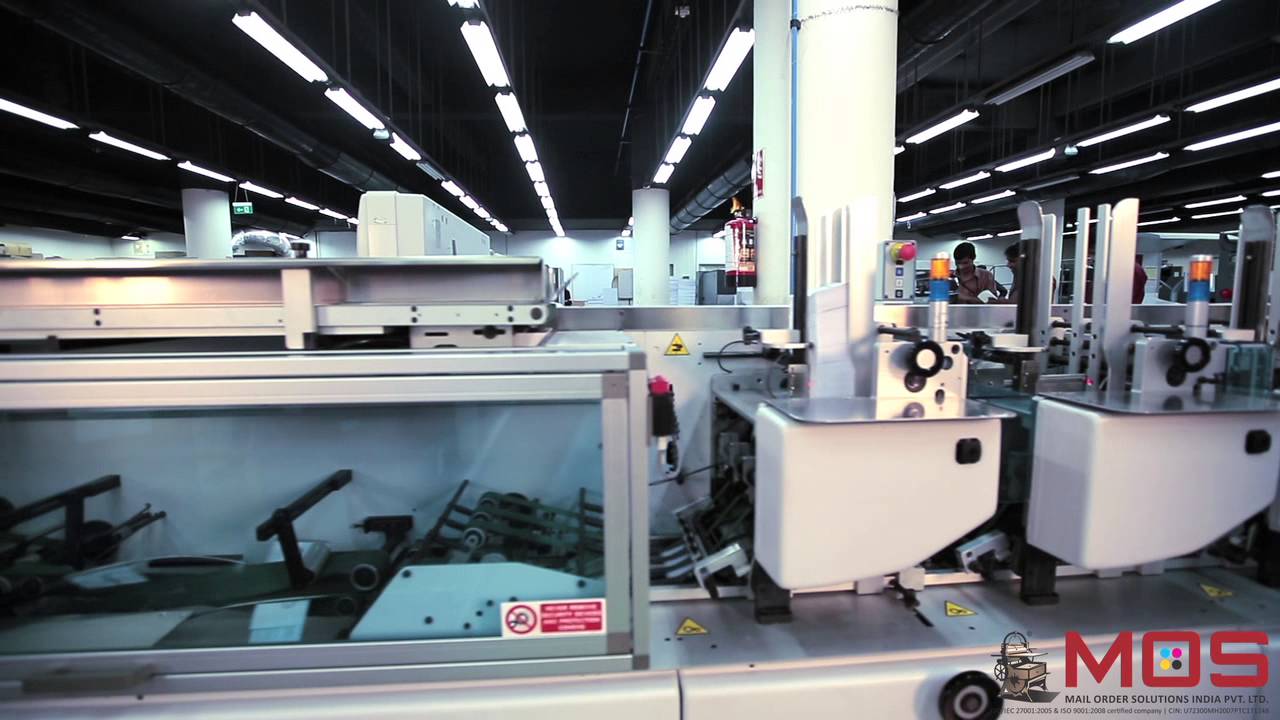 MOS Film 2014 - CMC 400 Automatic Inserter - YouTube