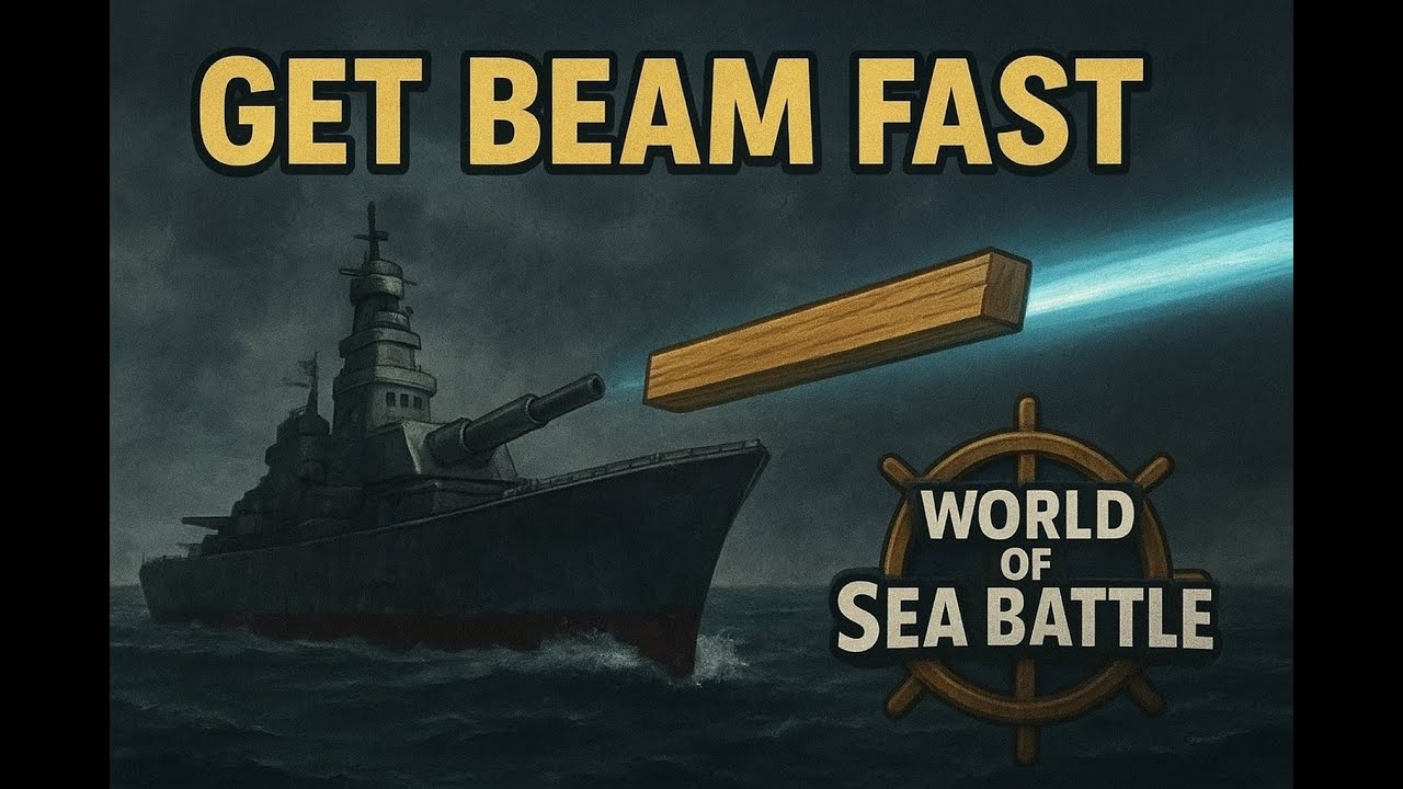 How to get Beam Fast - World of Sea Battle - YouTube
