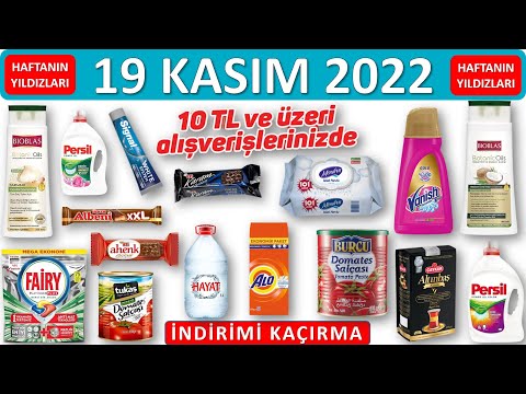 A101 19 KASIM KATALOĞU - A101 HAFTANIN YILDIZLARI - A101 TEMEL GIDA ÜRÜNLERİ - #A101 İNDİRİMLERİ