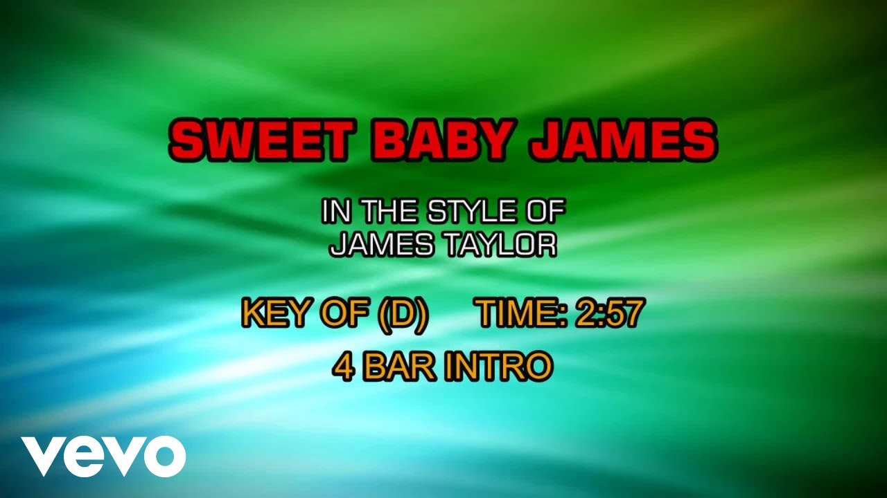 James Taylor - Sweet Baby James (Karaoke) - YouTube