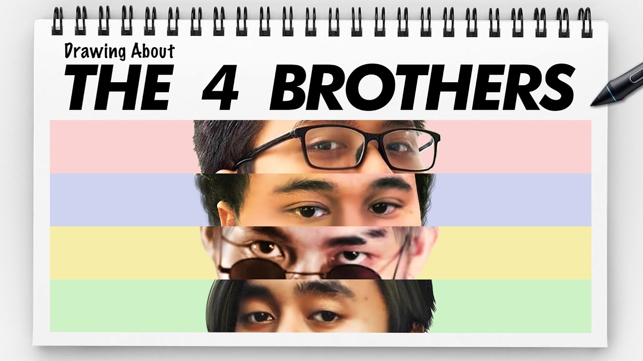 THE 4 BROTHERS - DRAW MY LIFE INDONESIA - YouTube