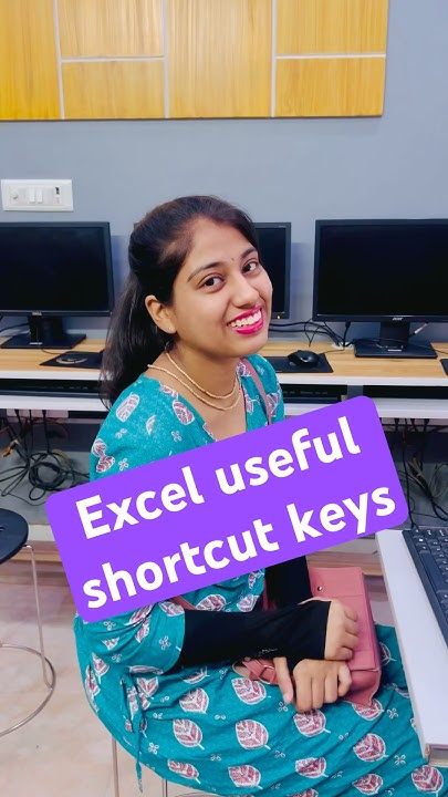 Excel useful shortcut keys #delhi #computereducation #excelfunction #excel #virqlshorts - YouTube