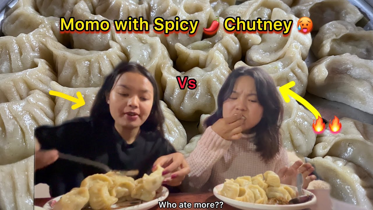 EATING SPICIEST MOMO🥟🥟🥟CHALLENGE - YouTube
